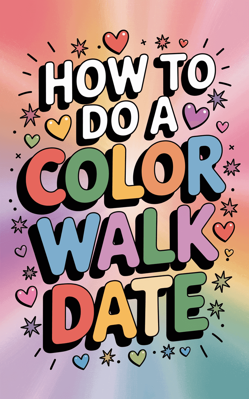 How to Do a Color Walk Date (It’s So Fun!) - Dream Date Nights