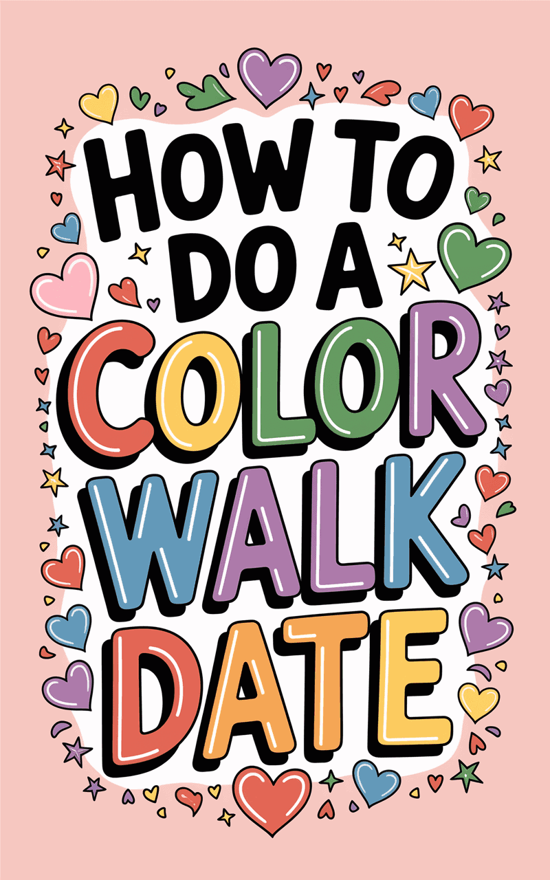 How to Do a Color Walk Date (It’s So Fun!) - Dream Date Nights